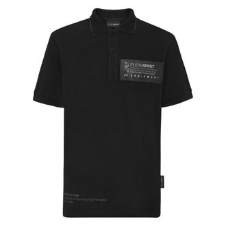 Plein Sport Homme, Tops, Noir, Taille: 3XL Polo shirt SS