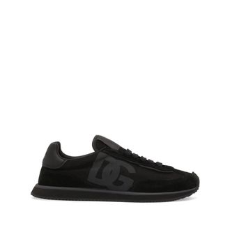 Dolce & Gabbana Schwarze Sneakers f&uuml;r M&auml;nner - - Shoes - Herren - Schwarzk - 44 EU