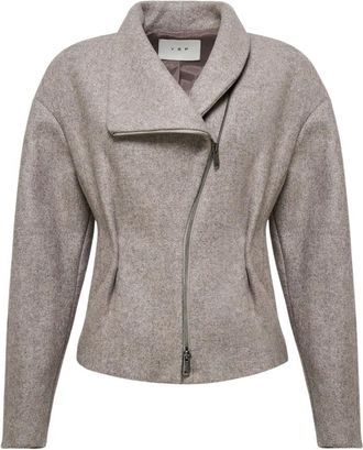 VSP Vsp, Femme, Vestes, Gris, Taille: 36 FR Veste en laine Sofia