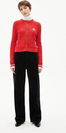 Armedangels Cardigan JULIAANAS CABLE Strickjacke aus Bio-Baumwolle (Slim Fit)