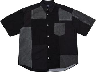 Comme Des Gar&ccedil;ons Homme, Chemises, Noir, Taille: M Chemise boutonn&eacute;e &agrave; manches courtes