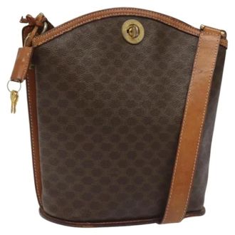 Celine Pre-owned Cuir sacs-celine - Femme - Pre-owned - Brun - Taille: ONE Size