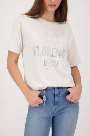 Monari T-Shirt 410118 Schmuckschrift mit funkelndem Effekt