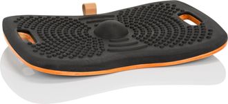 hjh OFFICE 830041 Balance Board ACTIV Holz Wackelbrett mit PU-Schaum, Fitness Balancierbrett f&uuml;r Arbeiten im Stehen