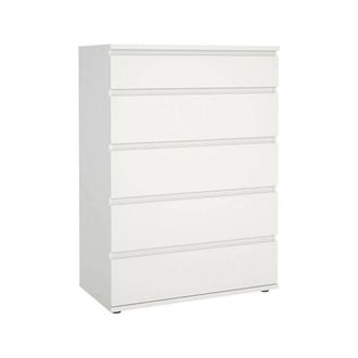 Tvilum Kommode, weiße Farbe, 76,8 x 106,6 x 40 cm