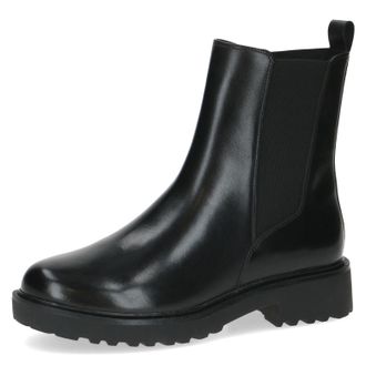 Caprice Caprice Damen Stiefeletten mit Rei&szlig;verschluss Thermosohle, Schwarz (Black Nappa), 41 EU