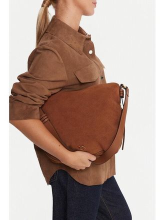 Pinko Handtasche Hobo Zip Around Classic Al 25-26 PLTT 105113 A2JH Braun