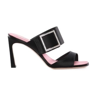 Roger Vivier Femme, Chaussures, Noir, Taille: 37 EU Sandales mules Trompette