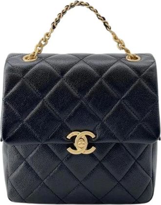 Chanel Damen, Pre-Owned, Schwarzk, ONE SIZEGröße