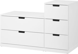 IKEA NORDLI Kommode mit 5 Schubladen