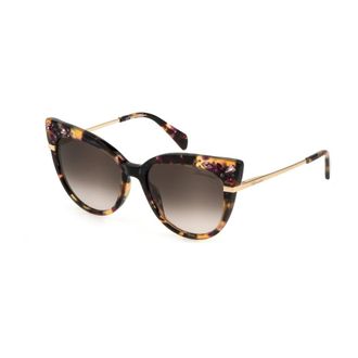 Blumarine Harmonie von sinnlichen und romantischen Sonnenbrillen - - Accessories - Damen - Braun - 55 MM