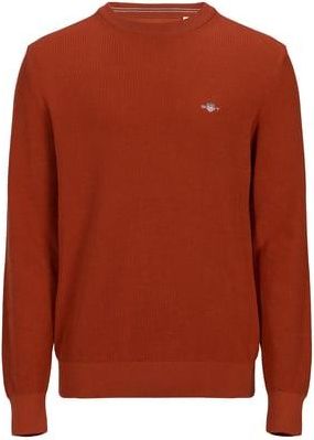 GANT Pull droit col rond brod&eacute; en coton