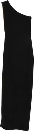 Elisabetta Franchi Femme, Robes, Noir, Taille: 42 FR Robe &agrave; une &eacute;paule