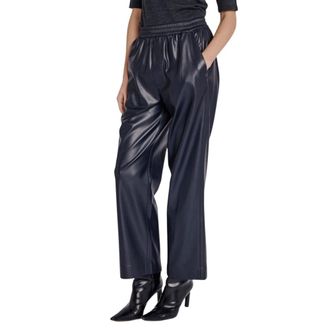 BERENICE Hose Preston | Hose aus Kunstleder - - Trousers - Damen - Blau - L