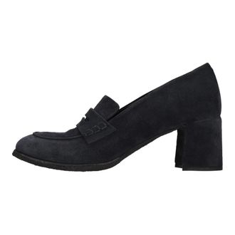 Del Carlo Wildleder-Loafer - - Shoes - Damen - Blau - 36 EU
