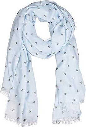 Wrendale Designs Hannah Dale - &Eacute;charpe - 70 cm par 190 cm, Bleu - Bourdon, 70cm x 190cm