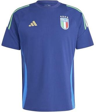 adidas FIGC Tiro 24 Competition T-Shirt Homme Italie, bleu, Small
