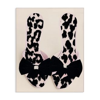 Stupell Industries Annabelle Hall Leinwandbild, Motiv: Katzen-Spaziergänge, gepunktete Schuhe, 76,2 x 61 cm