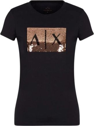 A|X Armani Exchange Slim Fit T-Shirt - - Tops - Damen - Schwarzk - S