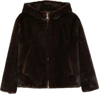 Ermanno Scervino Jacke im Shearling-Look mit Futter - - Jackets - Damen - Braun - S