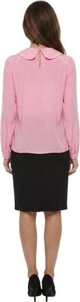 Dolce & Gabbana Womens Pink Elastane Blouse