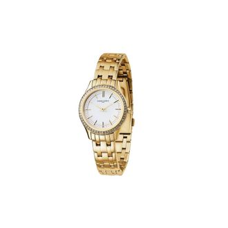 Pierre Cardin Femme, Accessoires, Jaune, Taille: ONE Size Montre habill&eacute;e en acier inoxydable
