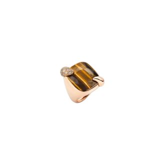 POMELLATO Ritratto Ring - - Accessories - Damen - Gelb - 53 MM