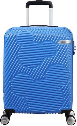 American Tourister Mickey Clouds, Spinner S, Erweiterbar Handgepäck, 55 cm, 38/45 L, Blau (Mickey Tranquil Blue)