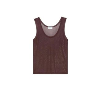 Marella Marella - Oberteile > &Auml;rmellose Oberteile - - Tops - Damen - Braun - M