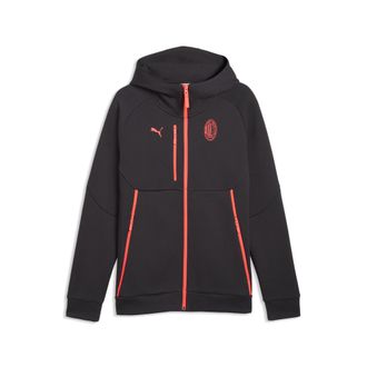 Puma Hoodie zipp&eacute; PUMATECH AC Milan Homme, Accessoires, Gris, 3XL