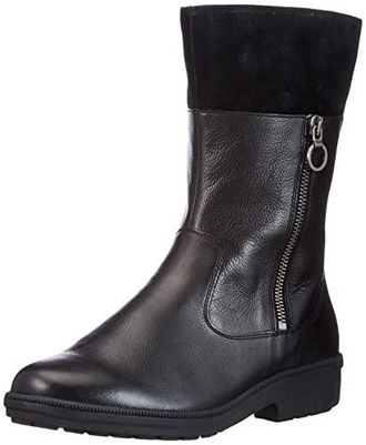 Ganter Femme Kathy-k Bottes Hautes, Noir Noir 1000, 38 EU X-Large