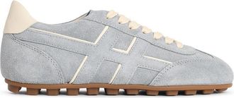 Hogan Baskets en daim bleu clair Hogan H693