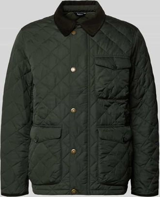 Barbour Regular Fit Steppjacke mit Kontrastkragen Modell HORNBY