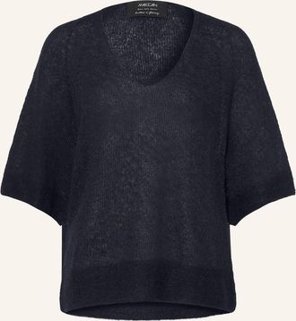 Marc Cain Strickshirt Mit Alpaka Und Mohair blau