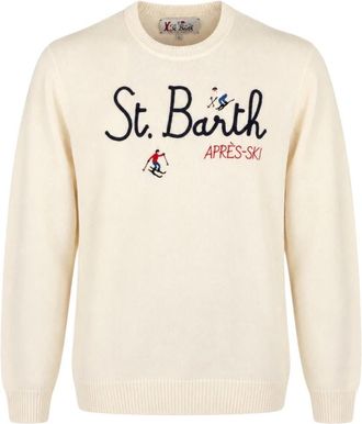 MC2 Saint Barth Heron Pullover - - Knitwear - Herren - Beige - 2XL