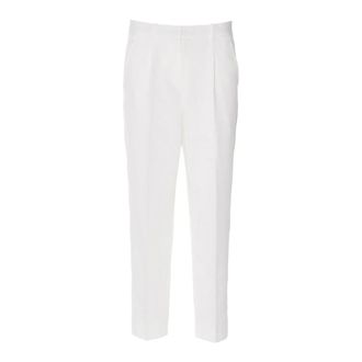 Julie Fagerholt - Heartmade Klassische Off White Hose - - Trousers - Damen - Wei&szlig; - XS