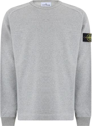 Stone Island Homme, Sweatshirts et sweats &agrave; capuche, Gris, Taille: M Crewneck SweaT-shirt