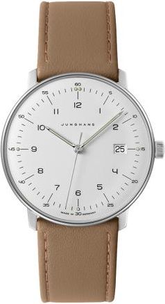 Junghans max bill Quarz Saphirglas Herrenuhr 041/4562.02