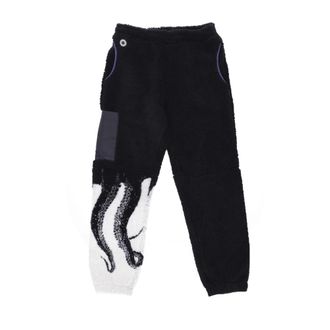 Octopus Sherpa Teddy Bear Seitentaschen Hose - - Trousers - Herren - Schwarzk - XS