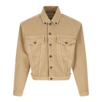 Entire studios Shrunken Denim Jacket - - Jackets - Herren - Beige - L