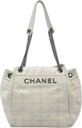 Chanel Pre-owned Lax Accordion Bag - - Pre-owned - Damen - Wei&szlig; - ONE SIZE