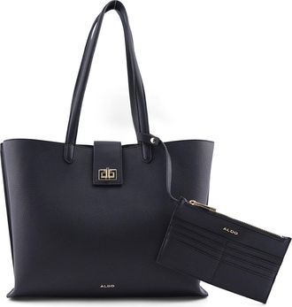 Aldo Damen Agraleder Tragetasche, Schwarz