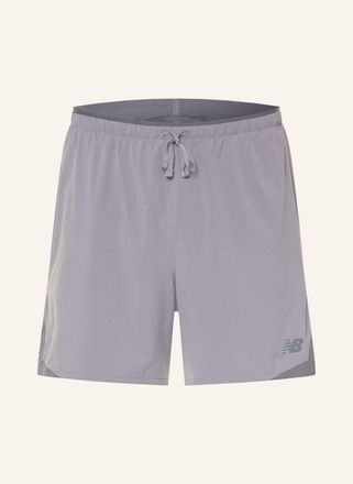 New Balance 2-In-1-Laufshorts Rc Essential grau