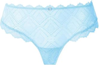 Morgan Shorty tanga bleu C&eacute;leste