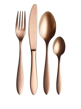 Villeroy & Boch Besteck-Set aus Edelstahl (4-teilig) - Orange
