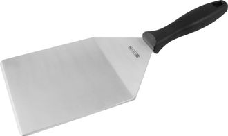 Fackelmann FMprofessional Hamburger-/Pizzawender CHEF, hochwertiger Grillwender mit Funktionsteil aus Edelstahl, robuster Pfannenwender zum Wenden von Bratgut (F