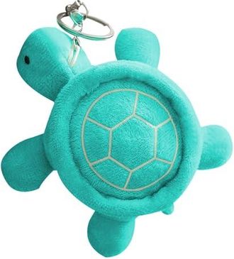 Generic Porte-cl&eacute;s tortue - Porte-cl&eacute;s animal | Porte-cl&eacute;s mignon | D&eacute;coration tortue en peluche &eacute;clair&eacute;e dans le noir | Ornement de tortue en peluche | Tortu