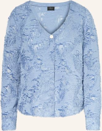 s.Oliver Black Label S.Oliver Black Label Blusenshirt blau