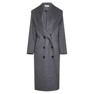 Róhe Femme, Manteaux, Gris, Taille: 38 FR Collection de Manteaux Élégants