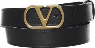 Valentino Garavani Homme, Accessoires, Noir, Taille: 100 CM VLogo Signature Belt